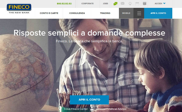 Promozione FINECO nuovi clienti